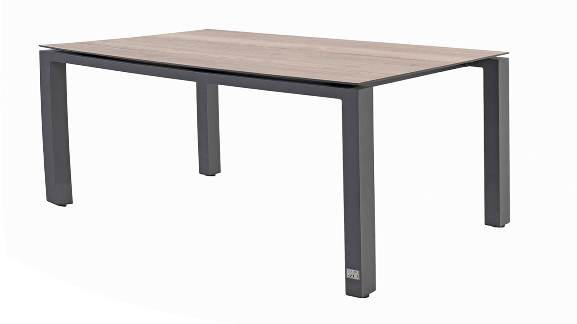 4 Seasons Outdoor Esstisch Goa Teak Muster 160x95cm